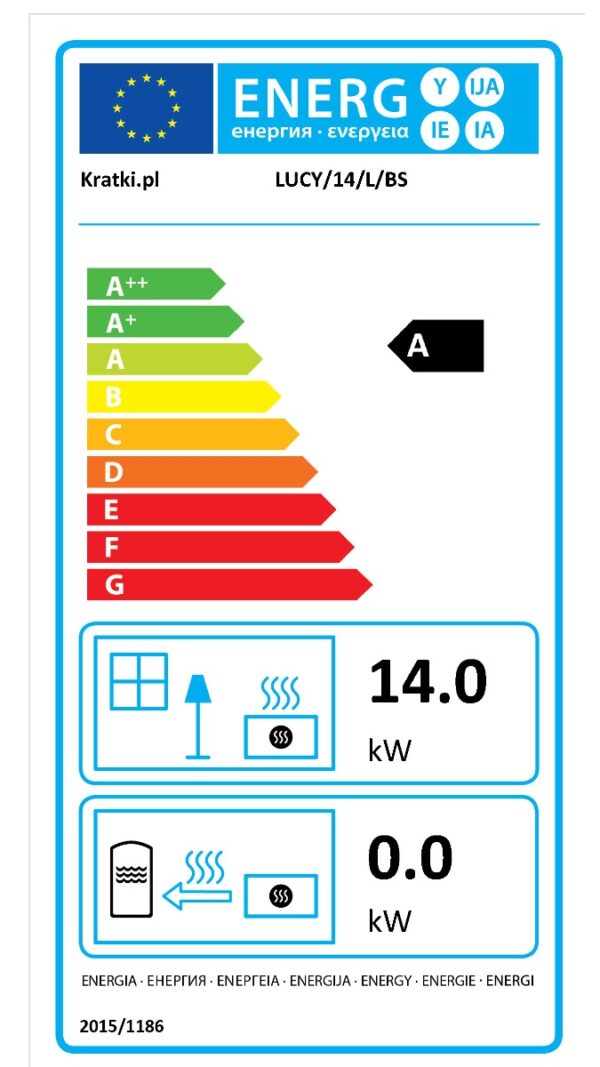 KRATKI LUCY/14/L/BS/BLACK ΑΡΙΣΤΕΡΗ ΓΩΝΙΑ ΑΝΟΙΓΟΜΕΝΟ 14KW (100-150M2 ...